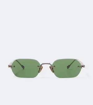 SATO Terebellum Iv Rectangular Sunglasses - Silver