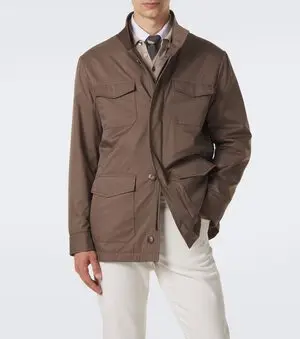 Canali Technical Field Jacket