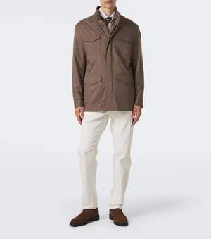 Canali Technical Field Jacket