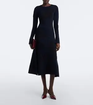 Erdem Jacquard Midi Dress