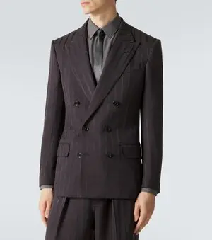 TOM FORD Striped Jacquard Blazer