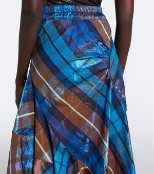 VIVIENNE WESTWOOD Plaid Maxi Skirt