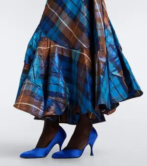 VIVIENNE WESTWOOD Plaid Maxi Skirt