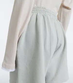 Prada Cotton Fleece Shorts