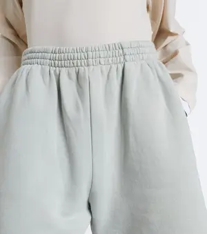 Prada Cotton Fleece Shorts