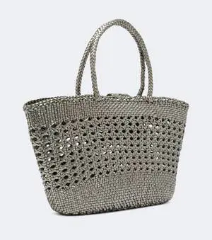 Rixo X Dragon Diffusion Lucine Leather Tote Bag