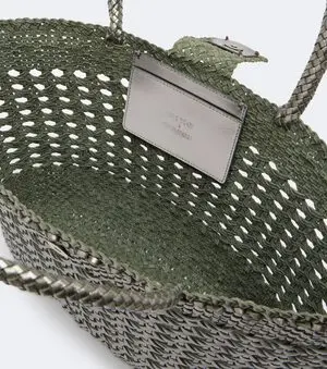 Rixo X Dragon Diffusion Lucine Leather Tote Bag