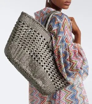Rixo X Dragon Diffusion Lucine Leather Tote Bag