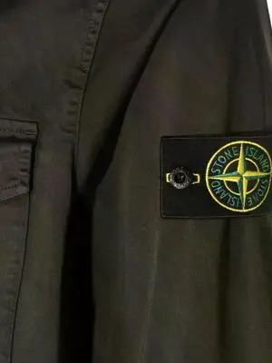Stone Island Logo-patch Zip-up Jacket