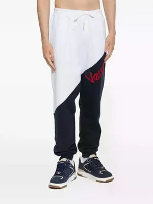 Versace Logo-embroidered Panelled Track Pants