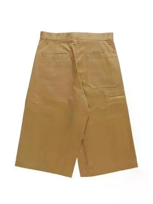 LA FETICHE Laura Patch-pocket Side-slit Shorts
