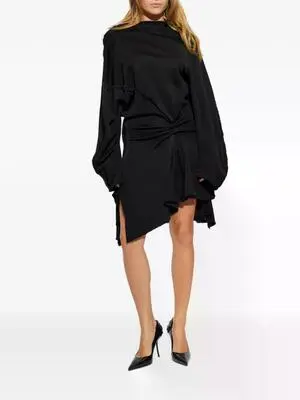 DIESEL® Frayed-edge Knotted Dress