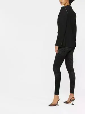 Versace La Greca Low-rise Leggings