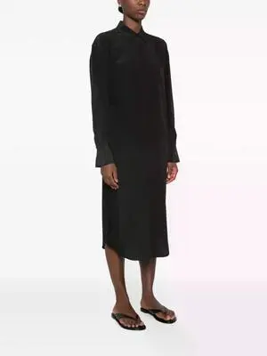 TOTEME Silk Shirt Midi Dress