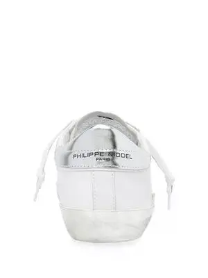 Philippe Model Prsx Leather Sneakers - White