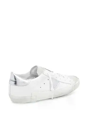 Philippe Model Prsx Leather Sneakers - White