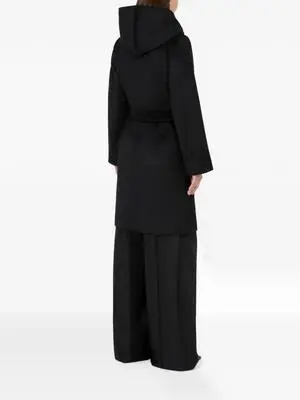 Max Mara Belted Hooded Coat