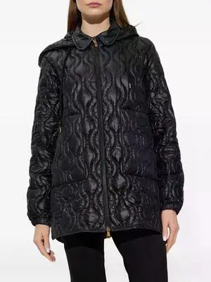 Moncler Balette Geometric-quilted Puffer Jacket - Black