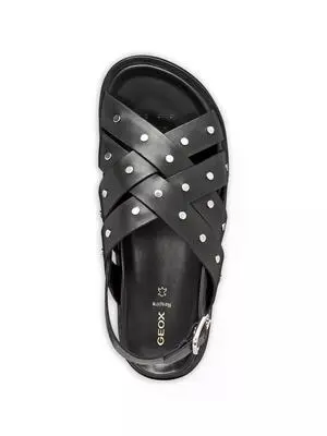 Geox Adelash Studded Crossover-strap Sandals