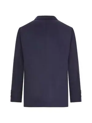 Brunello Cucinelli Single-breasted Wool Blazer