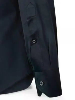 FRAY Spread-collar Button-up Shirt