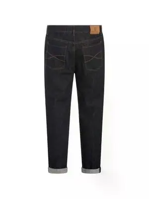 Brunello Cucinelli Contrast-stitch Jeans