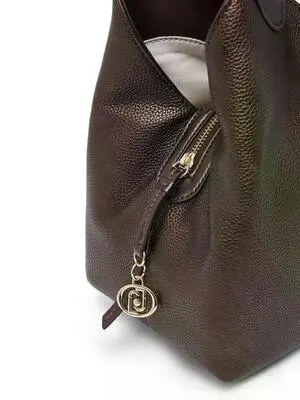 Liu Jo Logo Plaque Chain Link Tote Bag