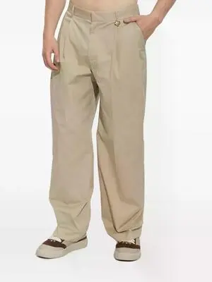 Casablanca Pleated Crease-front Tailored Trousers