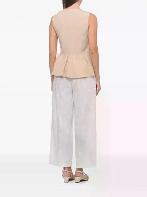 EMME V-neck Ruffled Top