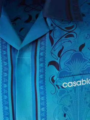 Casablanca Egyptian Rug Silk Shirt