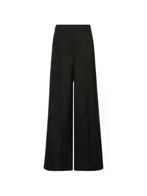 Max Mara Pleat-detail Trousers - Black