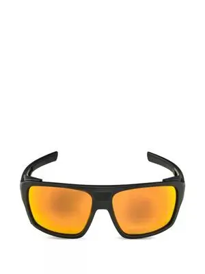 ALPINA Skywalsh Rectangle-frame Logo-plaque Sunglasses - Black