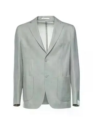Eleventy Single-breasted Notched-lapels Jacket