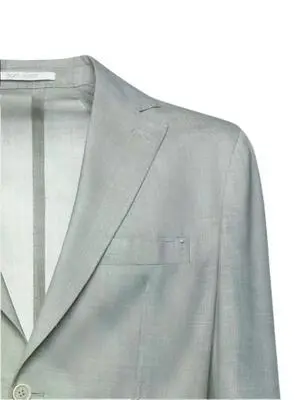 Eleventy Single-breasted Notched-lapels Jacket