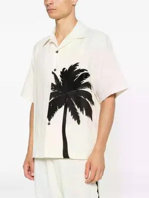 Commas Palm-embroidered Shirt