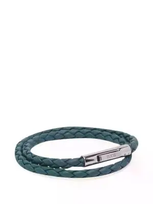 TOD'S Mycolors Woven-leather Bracelet