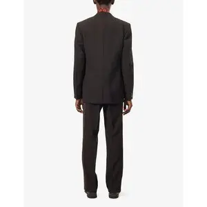 WALES BONNER Alto Single-breasted Wool Blazer