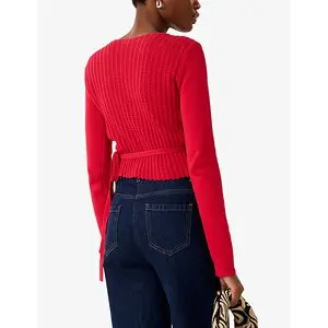 OMNES Soleil Wrap Knitted Cotton Top