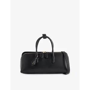 Alaïa Delta Small Leather Top-handle Bag - Noir