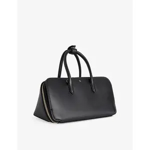 Alaïa Delta Small Leather Top-handle Bag - Noir