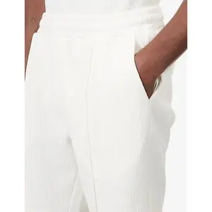 ARNE Pleated Straight-leg Woven Shorts