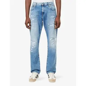 REPLAY Aideen Straight-leg Denim Jeans - Light Blue
