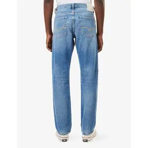 REPLAY Aideen Straight-leg Denim Jeans - Medium Blue