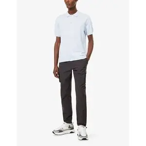 ARNE Short-sleeve Knitted Cotton Shirt