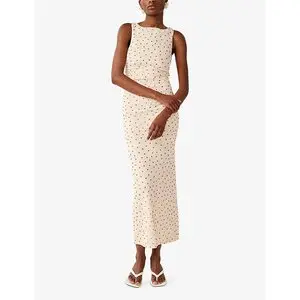 OMNES Hollis Sleeveless Mesh Maxi Dress