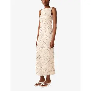 OMNES Hollis Sleeveless Mesh Maxi Dress