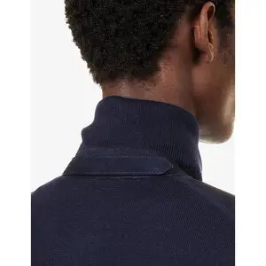 TOM FORD Suede-front Merino-wool Jacket
