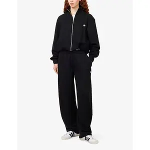 THE COUTURE CLUB Funnel Neck Balloon Hem Cotton Jacket - Black