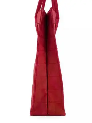 FERRAGAMO 2000s Ribbed Tote Bag