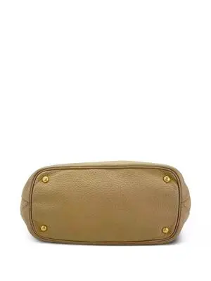 Prada 2000s Pebbled Tote Bag